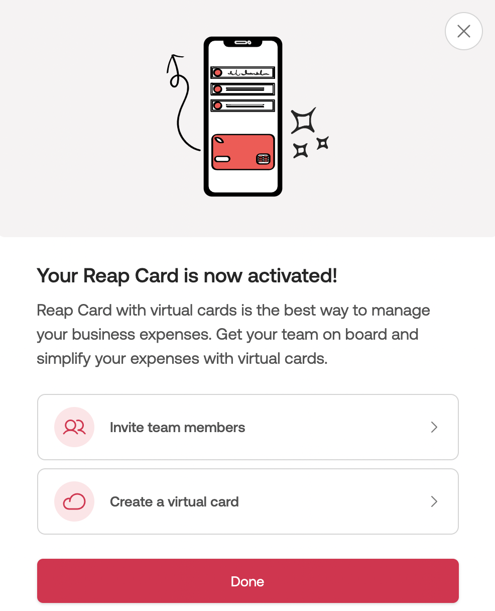 How to activate my physical card? – REAP Help Center